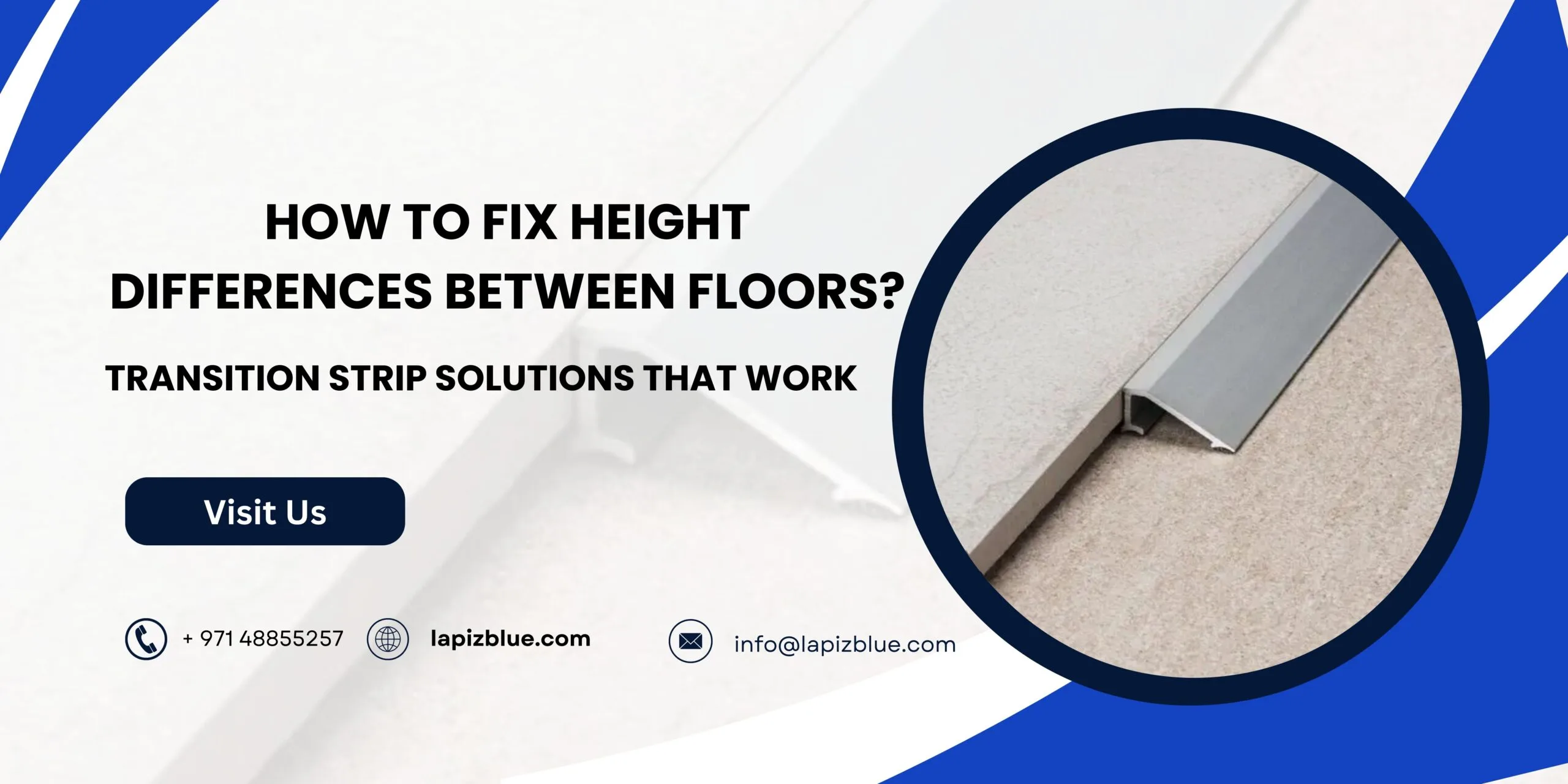 Fix Height Differences Between Floors: Transition Strip Solutions That ...